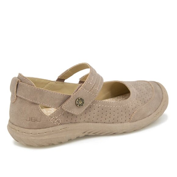 JBU | Shoes | Jbu Womens Fawn Casual Flat Taupe Mary Jane Shoenib85m ...